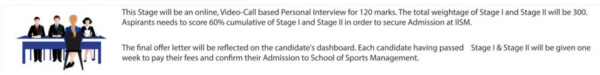 Admissions at IISM | International Institute of Sports & Management
