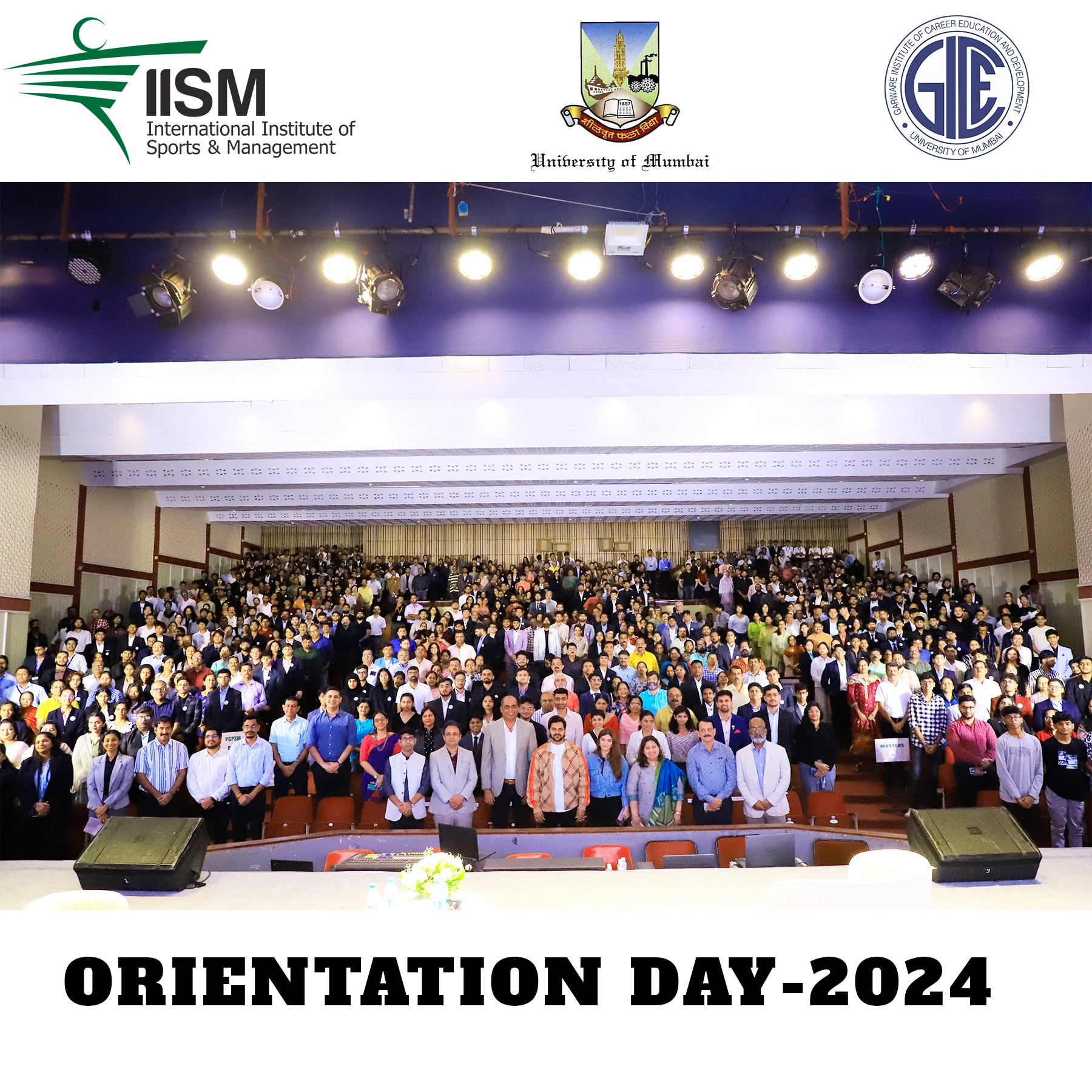 IISM Orientation Program 2024: Welcoming the Students of Sports Management & Sports Science ...